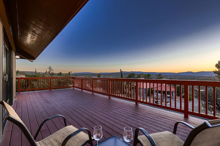 Escape To Views, Cool Nights, Stars And Sunsets - Camp Verde, AZ