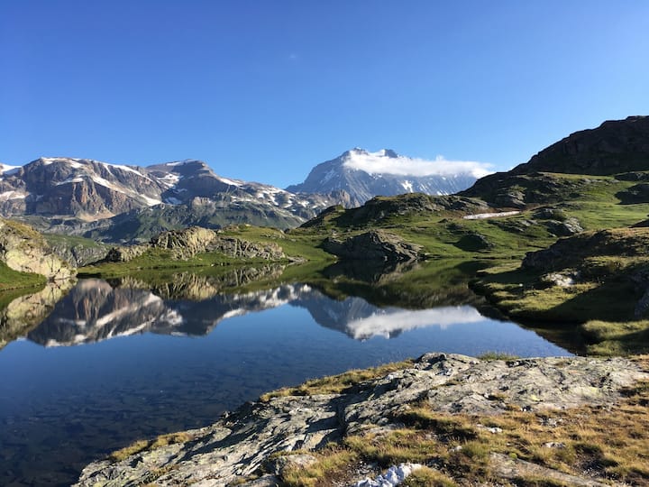 Appartement à Val Cenis Avec Vue Sur Les Montagnes - Lanslebourg-Mont-Cenis