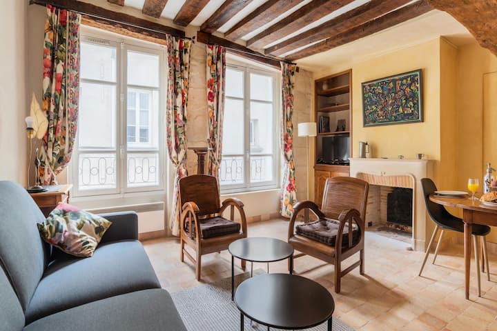 Bright Studio - Latin Quarter, Sorbonne & Pantheon - Paris