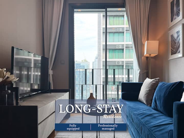 200m To Bts • High Floor • Rooftop Pool • Sontana - Bangkok