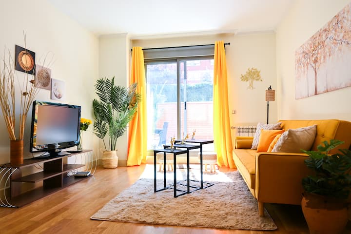 Apartamento Temporal Con Estilo Y Comodidad - Madrid