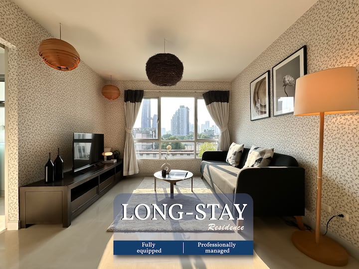 Artsy Luxury 52sqm︱ultra Fast Wifi︱bts Thonglor - Bangkok