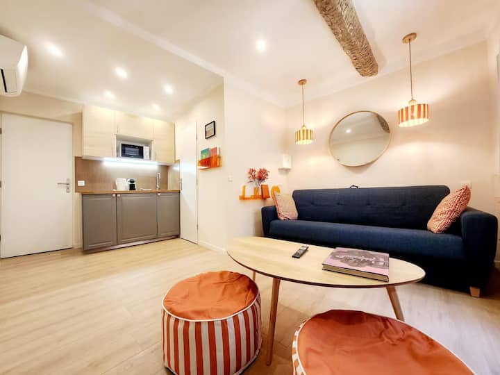 L'hacienda 1g - Studio Au Coeur D'antibes - Antibes