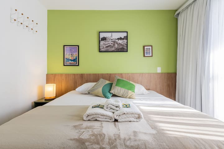 Comfort And Style In Sp | King Bed! - Liberdade