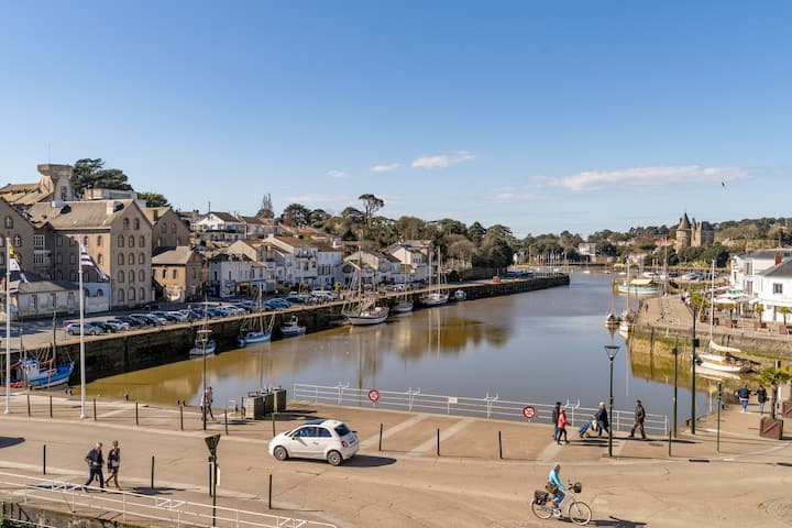 Studio Vue Vieux Port Pornic -A011 - Pornic