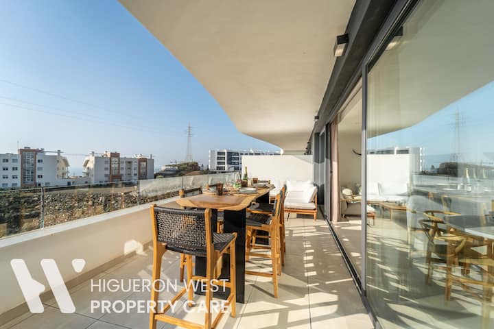 Casa Lozano  Sea Views & Terrace, Higuerón West - Fuengirola