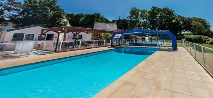 Zecamping 2* Mobil Home Piscine - Locquirec