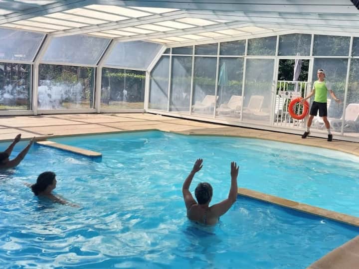 Camping 3 éToiles - Piscine - Ccafbie - 尼永