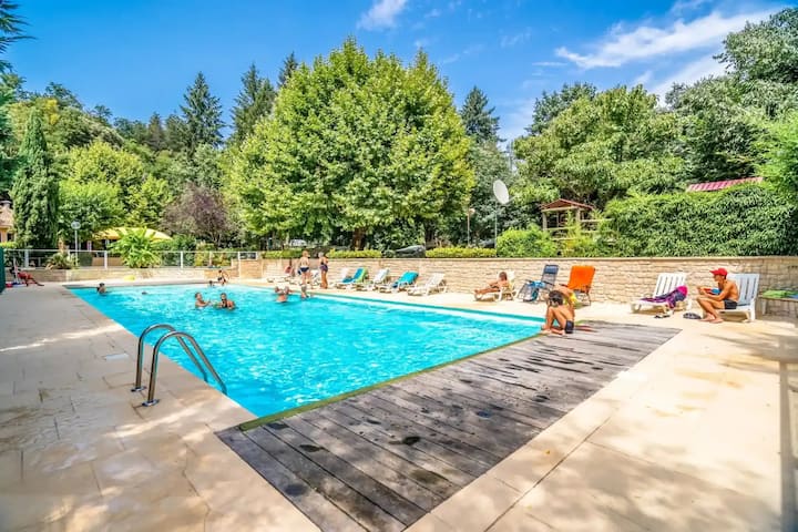Zecamping 3* Chalet 30m² Piscine - Saint-Jean-du-Gard