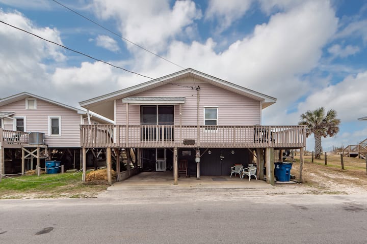 Oceanfront 1 Bedroom-downstairs Apartment - Edisto Beach, SC