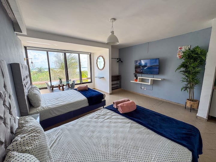 Lagoon View + Beach Access, Solymar Cancun Sol1511 - Cancún