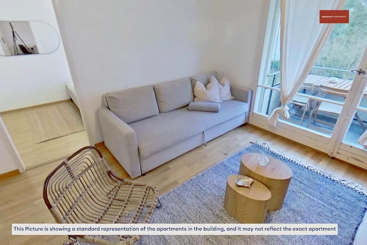 Basic 2br With Natural Light - Opfikon