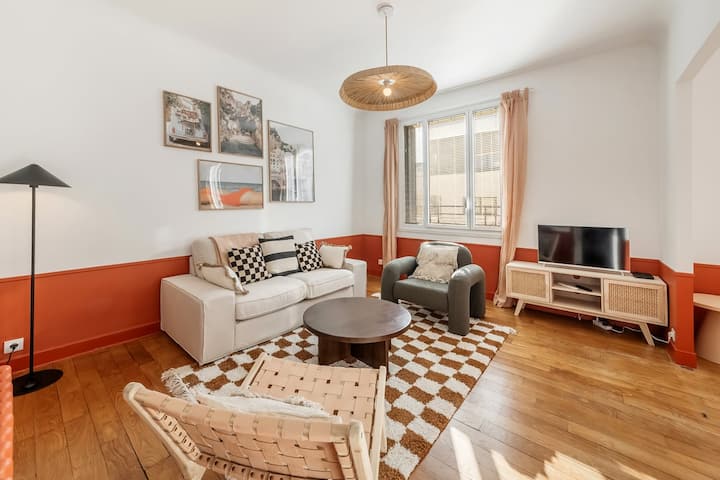 La Clique - Centre Ville - Parking - 6 Personnes - Rennes