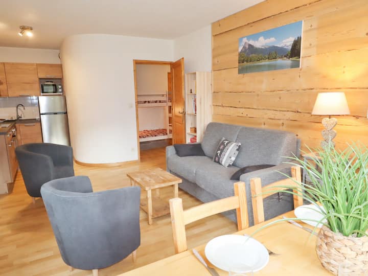 T2 Pour 6 Pers, Parking Et Services Inclus - Samoëns