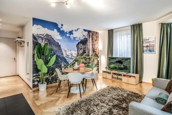 Top Location | Ac | Free Parking | Swissexperience - Zürich