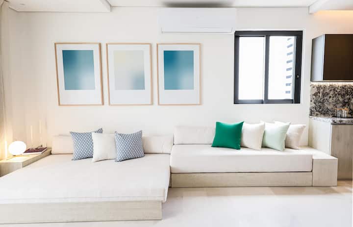 Apt Quetzal: Coastal Retreat, Shared Rooftop & Poo - Puerto Morelos