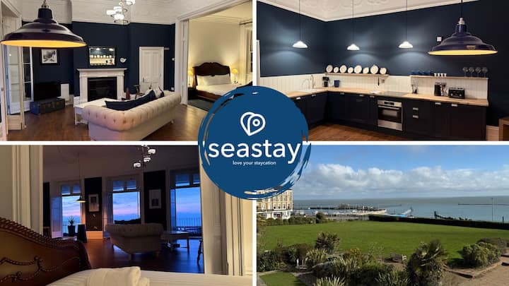 Seas The View - Period 1 Bedroom & Balcony - Westgate-on-Sea