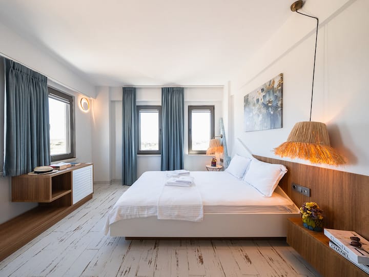 Dione Bozcaada - Double Room With Sea View - Bozcaada