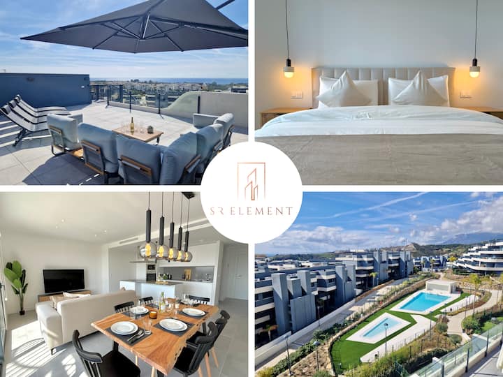 Sr Oasis 325 2 Bdr Penthouse With Sea View - Spanien