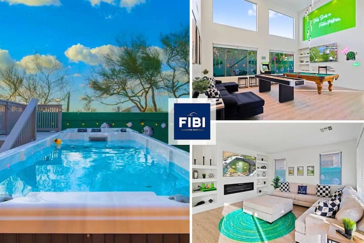 Dream Golf Escape: Pool, Hot Tub & Entertainment - Phoenix, AZ