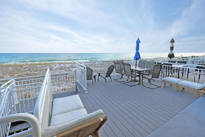 4bedroom Gulf Front Townhome-elevator/pet Friendly - Pensacola Beach, FL