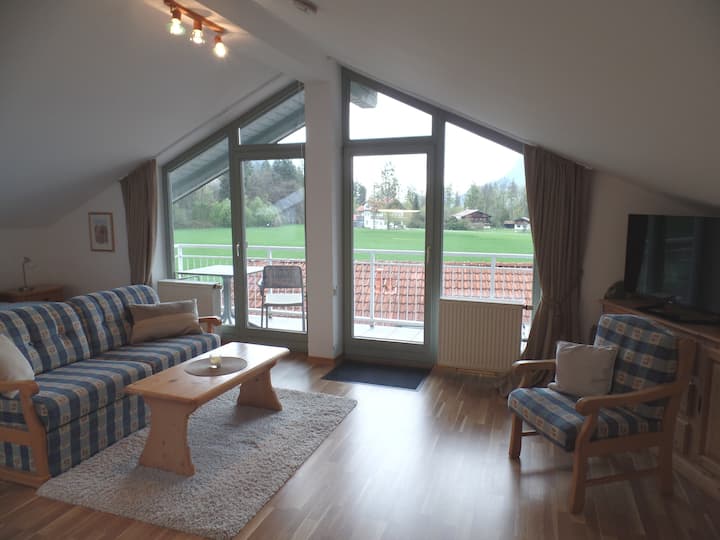 1 1/2 Zimmer Ferienwohnung Kranzhorn, 40qm, Balkon - Oberaudorf