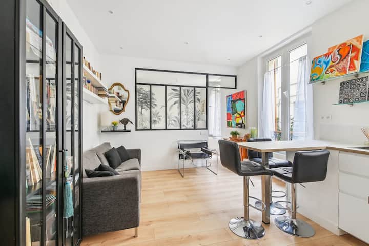 Appart T2 Cosy Et Chaleureux Au Coeur Du 11eme - Paris