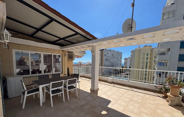 Penthouse Avec Terrasse Et Vue Sur La Mer - La Pobla de Farnals