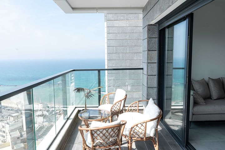 Luxury Tower 4br – Panoramic Sea Views | Mamad - Israel