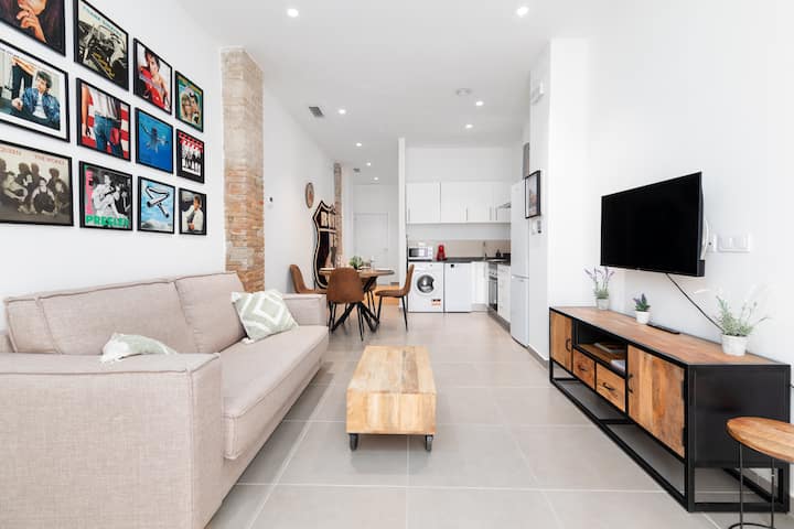 Belmar Apartments A. Wifi+a/c+4 Pax+accessible - 발렌시아