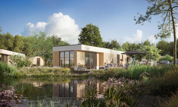 Waterlodge 6 Deluxe Met Sauna En Hottub - Bocholt
