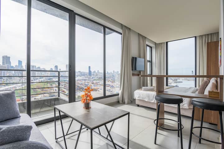 "Studio 704 W/ Balcony" By Gate 9 In Mar Mikhael - Beirut