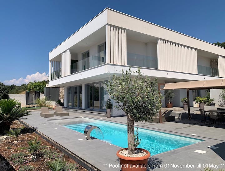 New! Villa Lumiere With Heated Pool In Cavtat - Cavtat