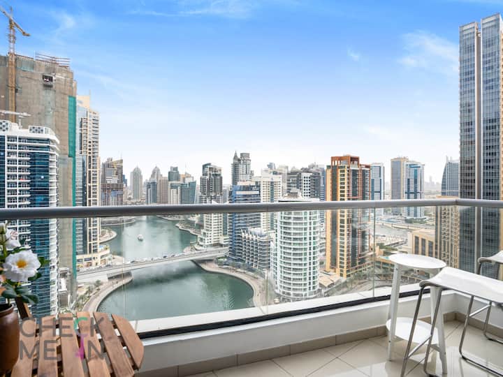 Luxury 1br Marina View Apartment - Dubai Marina