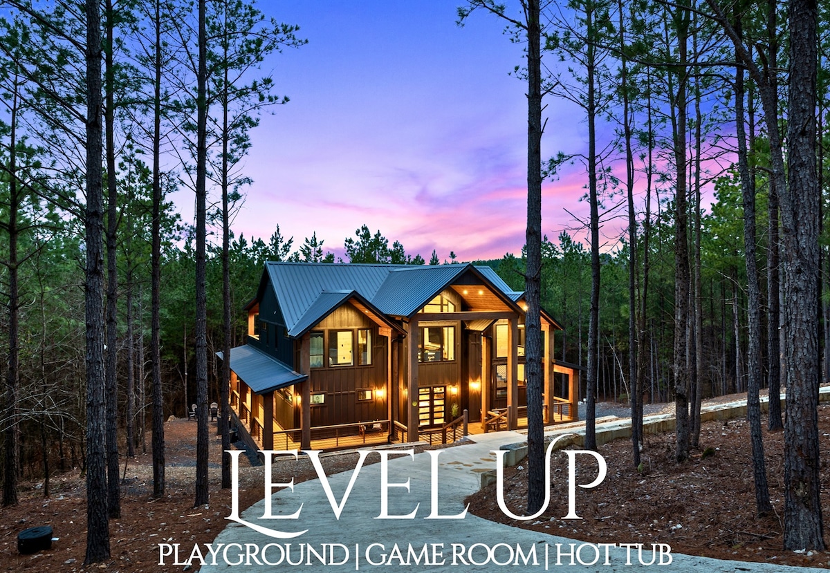 Game Room | Playground | Outdoor Games | Hot Tub - Cabins for Rent in ...