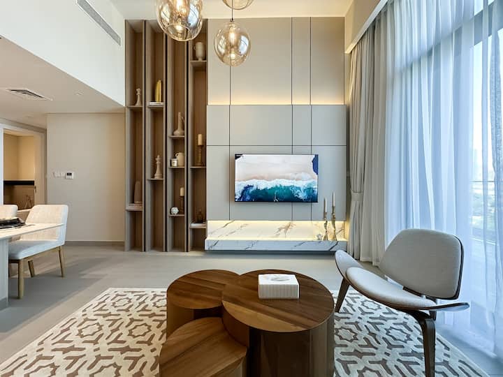 Trophy | Aesthetic Apartment With Skyline And Duba - Dubai