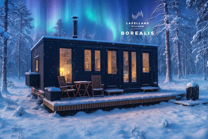 Borealis Village 3 Xl|sauna|wifi|ylläs|aurora - Muonio