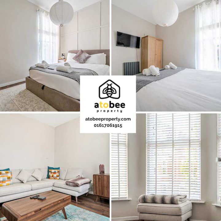 Modern Retreat In West Didsbury | Close To City - Altrincham