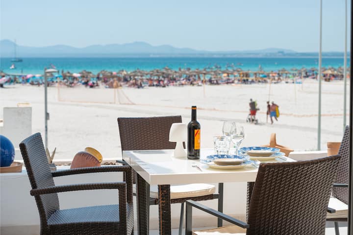 New! Oiza Blanca Arena At The Beach By Bebreeze - Alcúdia