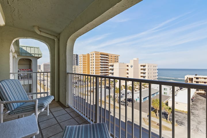Great Ocean Views+location-ocean Terrace Club 706 - Daytona Beach Shores, FL