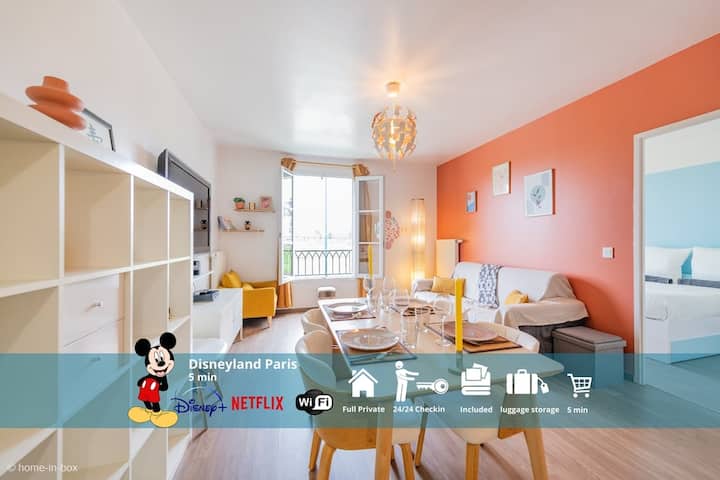 Le Rangiroa, 4pers 5 Min Disneyland Paris - Serris