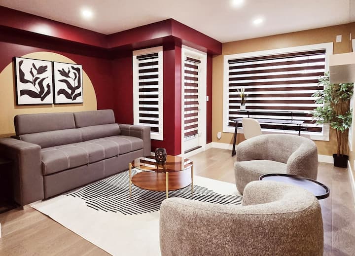6-mins To Stampede L Downtown 17ave L 2 King Beds - Calgary