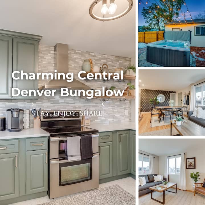 Charming Central Denver Bungalow | Hot Tub - Denver, CO