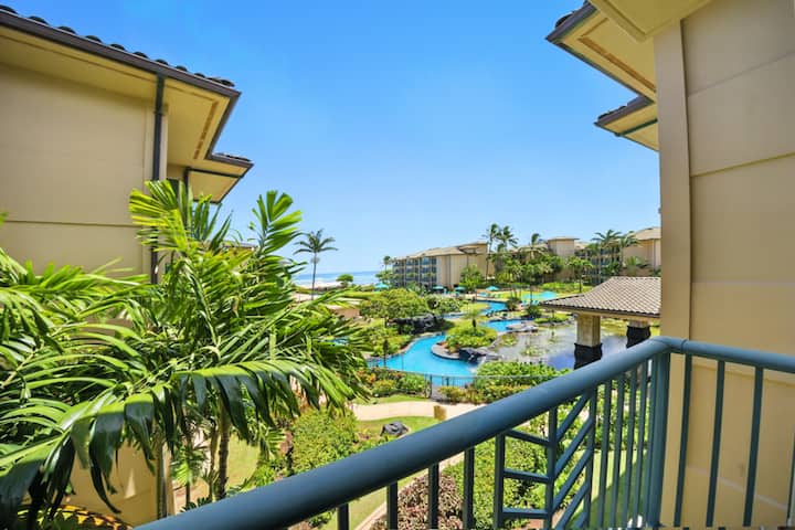 D312 - Ocean & Pool View Suite In Kapaa With Ac! - Kauai, HI