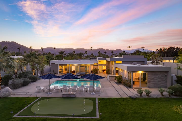 Sleeps 28! 2 Luxe Villas, Pool | Polo Villas Nova - Indio, CA