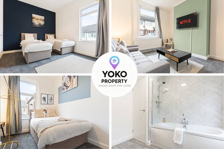 Charming House  • Town Centre  • Free Parking - Redcar