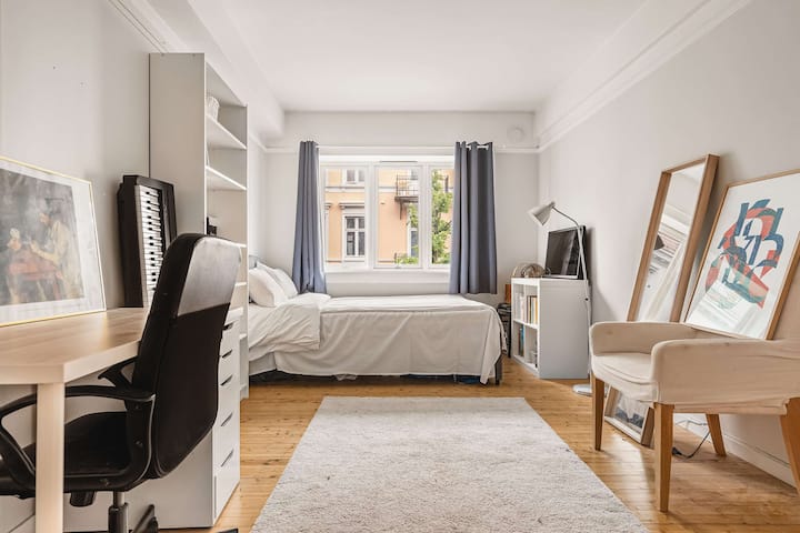 Modern 3bedroom L Balcony L 2mins To Nygardsparken - Bergen