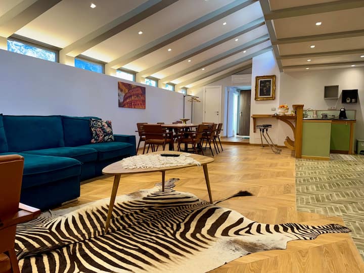 New! Caracalla Loft, Light-filled, One Bedroom Apa - Rom