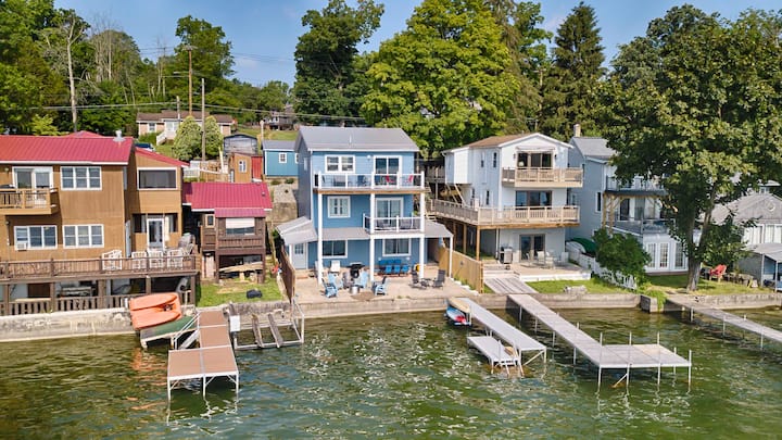My Blue Heaven:pet Friendly + Lakeside + Game Room - Cayuga Lake, NY
