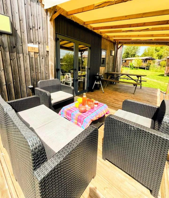 Zecamping 3* Mobil Home 34m² Piscine - Bracieux